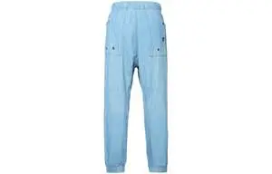 CONVERSE Elevated Woven Chambray Jogger Asia Sizing - Blue