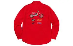 Supreme X Honda Fox Racing Work Shirt