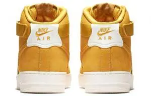 Nike Force 1 High Suede - Yellow/white