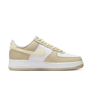 Nike Force 1 '07 Low Rattan Lace-up Sneakers - White/brown