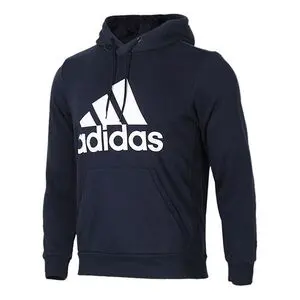 Adidas Graphic Logo Hoodie - Blue