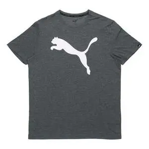 PUMA Casual Sports Running Breathable Round Neck Short Sleeve - Black