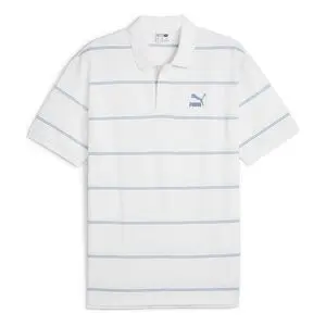 PUMA Team Polo Shirt 'white Blue