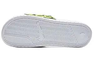 Nike Benassi Jdi Print Slides - White/black/green