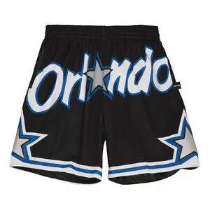 Mitchell & Ness X Nba Orlando Magic Big Face 2.0 Shorts - Black