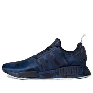 Adidas Nmd_r1 Fractal Camo Sneakers - Navy