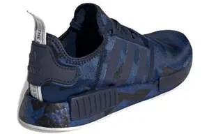 Adidas Nmd_r1 Fractal Camo Sneakers - Navy