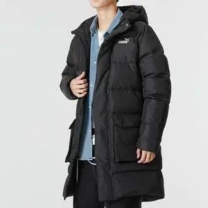 PUMA Das Long Down Jacket - Black