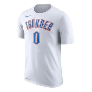 Nike Nba Thunder Westbrook Sports Tee - White