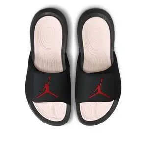 JORDAN Air Hydro 6 Slides - Black/red