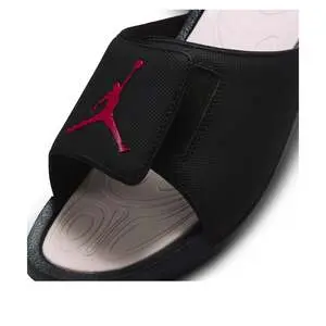 JORDAN Air Hydro 6 Slides - Black/red
