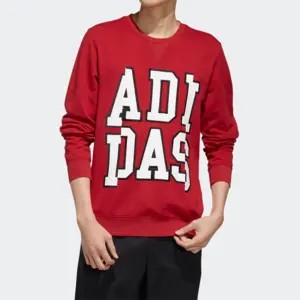 Adidas Neo Large Logo Printing Round Neck Pullover