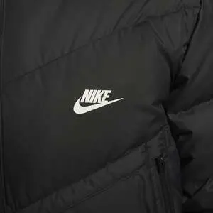 Nike Hooded Puffer Jacket - Black