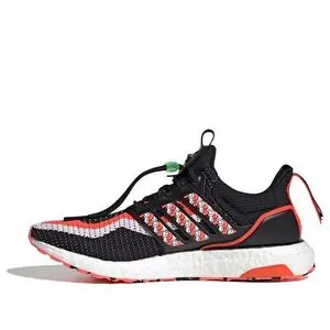 Adidas Ultraboost Dna "lion Dance" Low Top Sneakers - Black/white/red