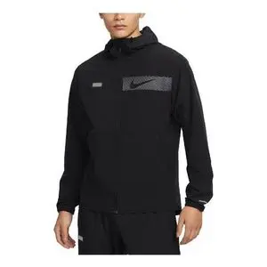 Nike Unlimited Repel Hooded Jacket - Black