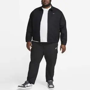 Nike Lightweight Zip-up Jacket - Black/white