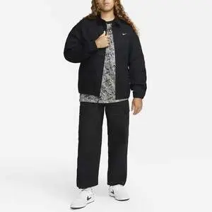 Nike Lightweight Zip-up Jacket - Black/white
