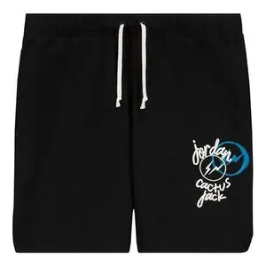JORDAN X Travis Scott X Fragment Design Sports Shorts - Black
