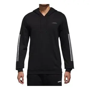 Adidas Neo Ce 3s Hdy Sports Casual Hooded Sweater - Black