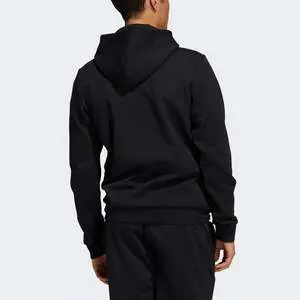 Adidas Black Graphic Print Hoodie
