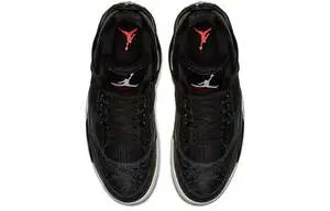 JORDAN Air 4 Retro Se "laser" Sneakers - Black Laser
