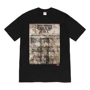 Supreme Fw19 Week 12 X Martin Wong Iglesia Pentecostal Tee - Black
