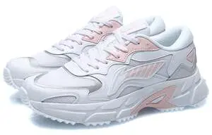 LI-NING Lark Sneakers - White/pink/grey