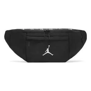 JORDAN Side Waist Bag - Black