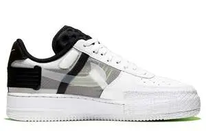 Nike Force 1 Type "volt" Sneakers - White/black/volt