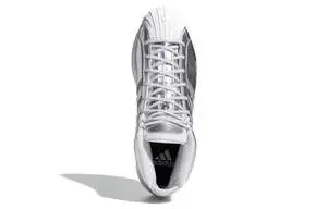 Adidas Pro Model 2g High Top Sneakers - Silver