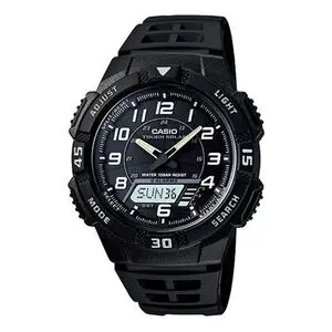 Casio Solar Powered Analog Sports Watch - Black
