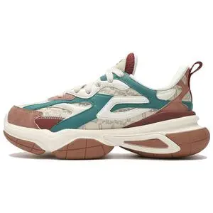 FILA Daddy Shoeswhite Brown Green