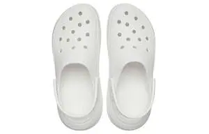 CROCS Classic Crush Clog - White