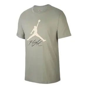JORDAN Jumpman Flight Short Sleeve T-shirt - Gray