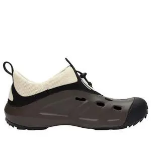 CROCS Quick Trail Clogs - Brown/white/black