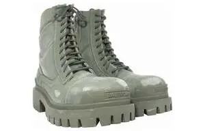 Balenciaga Combat Strike Boots - Green