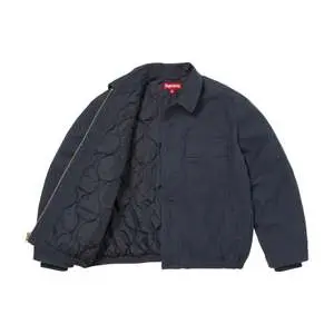Supreme X Cordura Ss26 Twill Utility Jacket - Navy