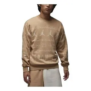 JORDAN Essential Holiday Fleece Crewneck Sweater