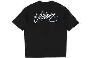 JORDAN X Union La Dunk Printing Sports Round Neck T-shirt Asia Sizing - Black