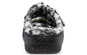 CROCS Classic Cozzzy Disco Glitter Sandals