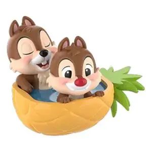 POP MART Disney Chip 'n Dale Fun Loving Brother Series Figures 'pineapple Pool - Multi-color