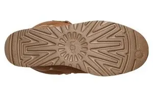 UGG Highmel Lace Up High Top Sneakers - Chestnut