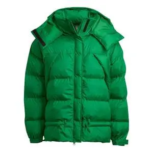 Adidas Mid-length Padded Winter Jacket - Green