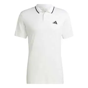 Adidas Freelift Polo Shirt 'white - White/black