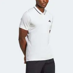Adidas Freelift Polo Shirt 'white - White/black