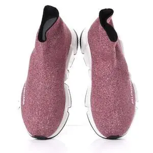 Balenciaga Speed 1.0 Sock Sneakers - Pink/white/black
