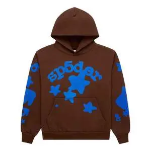 SP5DER Hoodie - Brown