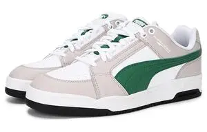 PUMA Slipstream Low Top Sneakers - Gray/white/green