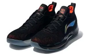 LI-NING Yushuai 13 Low "black Laser" Sneakers - Black/orange