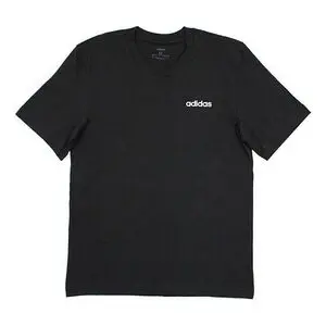 Adidas E Pln Tee Minimalistic Short Sleeve - Black